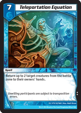 Teleportation Equation | Kaijudo Wiki | Fandom