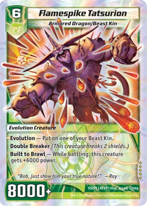 Flamespike Tatsurion | Kaijudo Wiki | Fandom