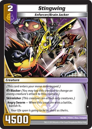 Stingwing | Kaijudo Wiki | Fandom
