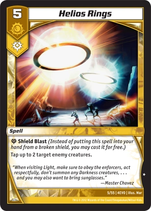 Helios Rings | Kaijudo Wiki | Fandom