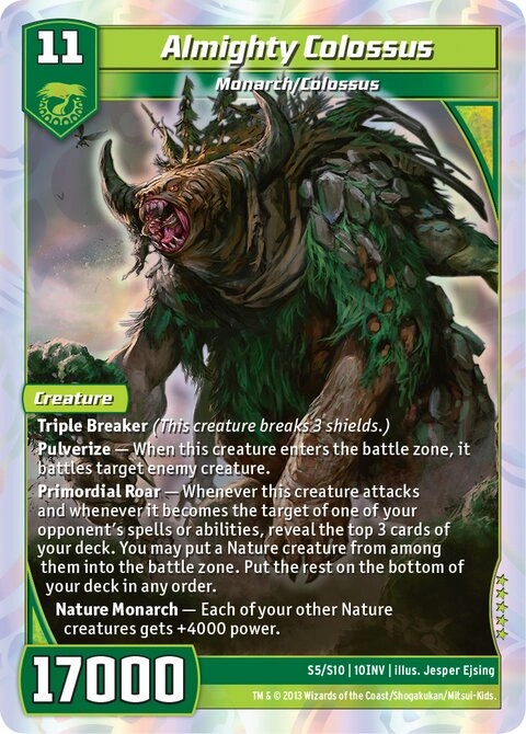 Almighty Colossus | Kaijudo Wiki | Fandom