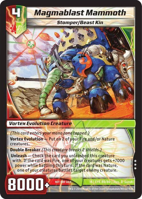 Magmablast Mammoth | Kaijudo Wiki | Fandom