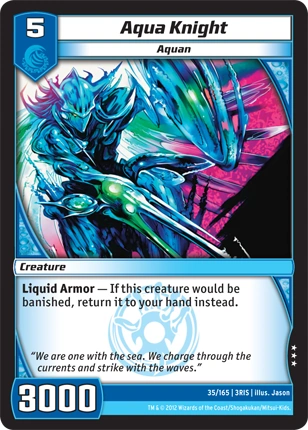 Aqua Knight | Kaijudo Wiki | Fandom