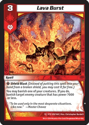 Lava Burst | Kaijudo Wiki | Fandom
