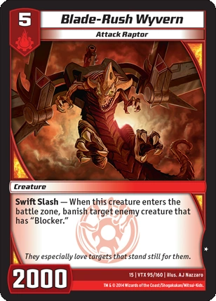 Blade Rush Wyvern Kaijudo Wiki Fandom