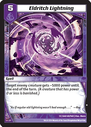 Eldritch Lightning | Kaijudo Wiki | Fandom