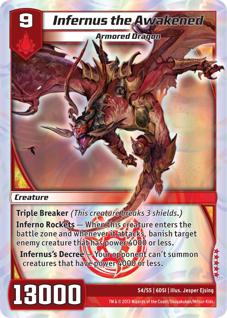 Infernus the Awakened | Kaijudo Wiki | Fandom