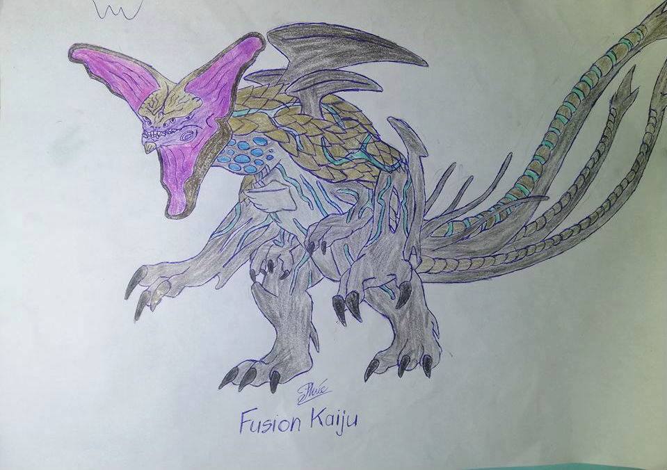 Pacific Rim Kaiju Slattern Drawing