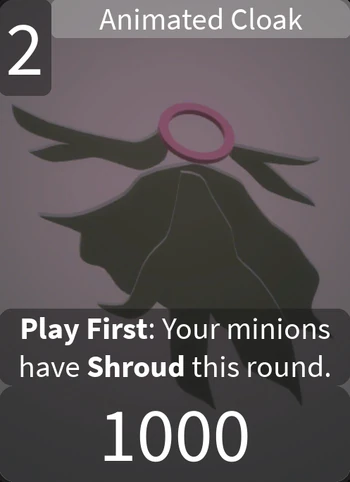 Animated Cloak | Kaijuro Wiki | Fandom