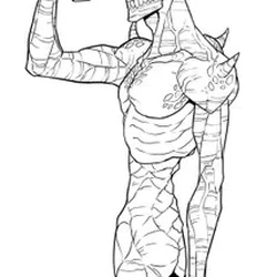 kaiju no 8 coloring pages