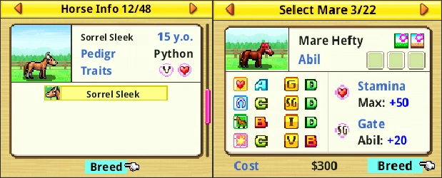 Breeding (Pocket Stables) | Kairosoft Wiki | Fandom