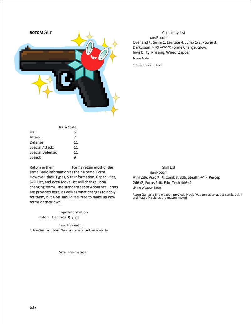 RotomGun | Kairos Isles PTU Wiki | Fandom