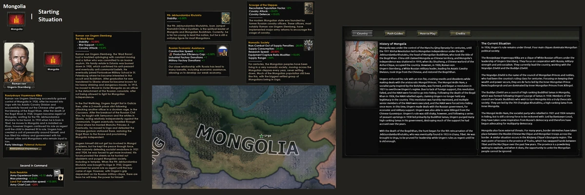 Mongolia/Paths | The Kaiserreich Wiki | Fandom