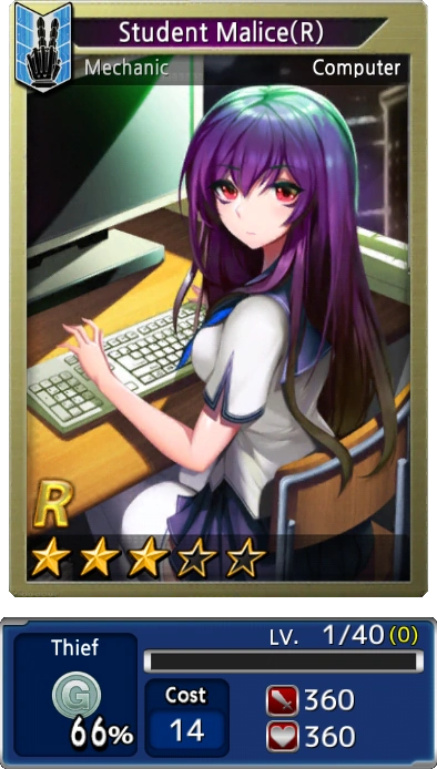 Student Malice (R) | Kaizin Rumble: World Domination Wiki | Fandom