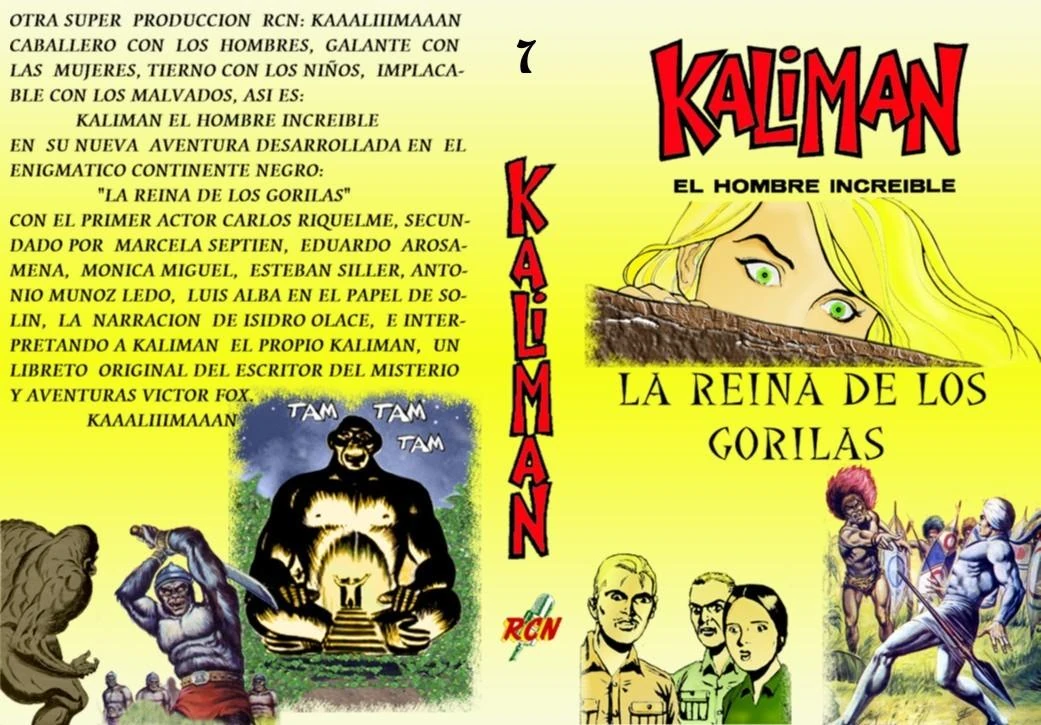 La Reina de los Gorilas: la Radionovela | Kaliman, el hombre increible ...