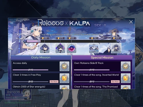 Rotaeno X KALPA Collaboration Mission Event | KALPA Wiki | Fandom
