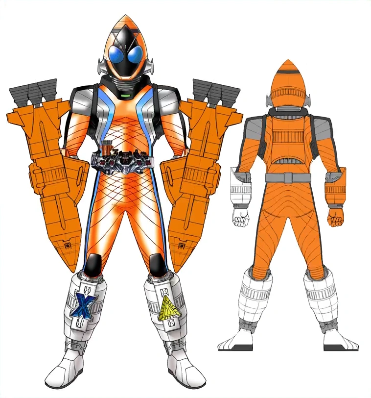 Kamen Rider Fourze Rocket States | Kamengallery Wiki | Fandom