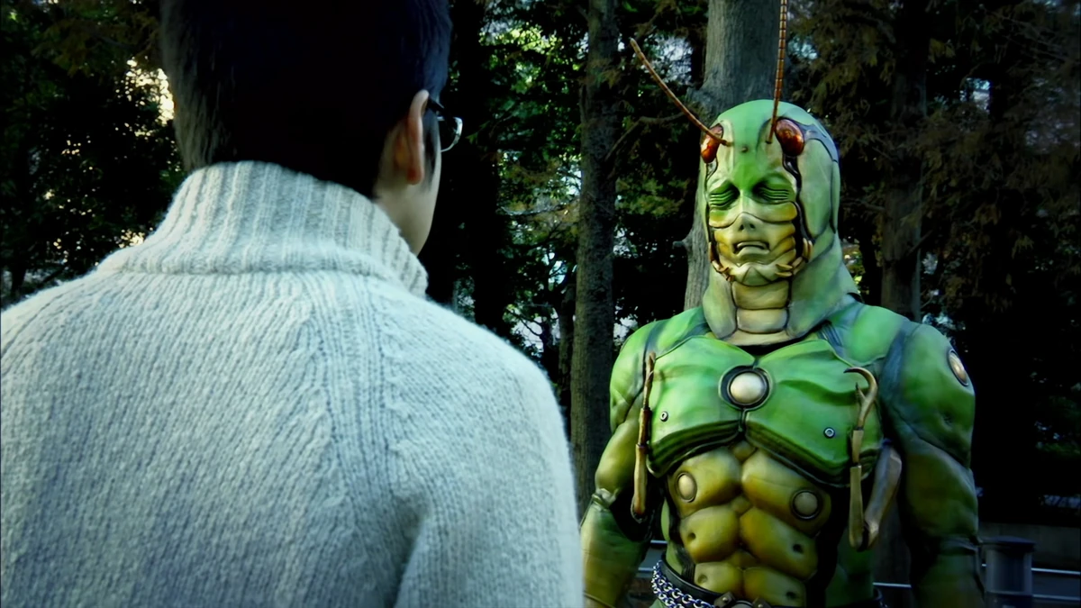The Grasshopper, Father and Son, and the Ally of Justice | Kamen Rider ...