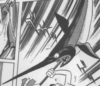 Evil Cartoon Swordfish