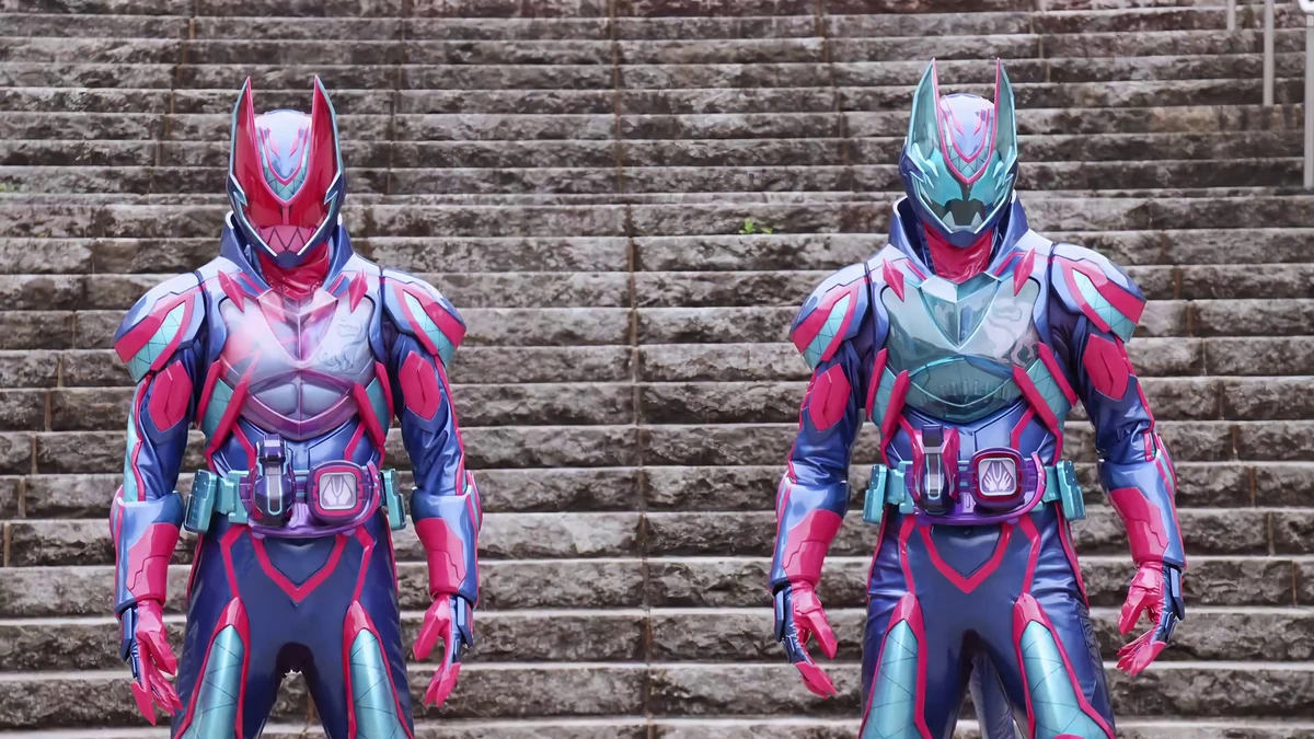 Father and Child Weaving Together! The Ultimate Revice! | Kamen Rider ...
