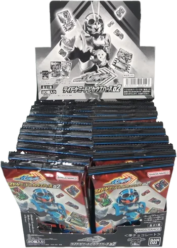 Ride Chemy Trading Card Wafer 02 | Kamen Rider Wiki | Fandom