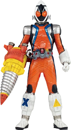 Kamen Rider Fourze Rocket Drill States