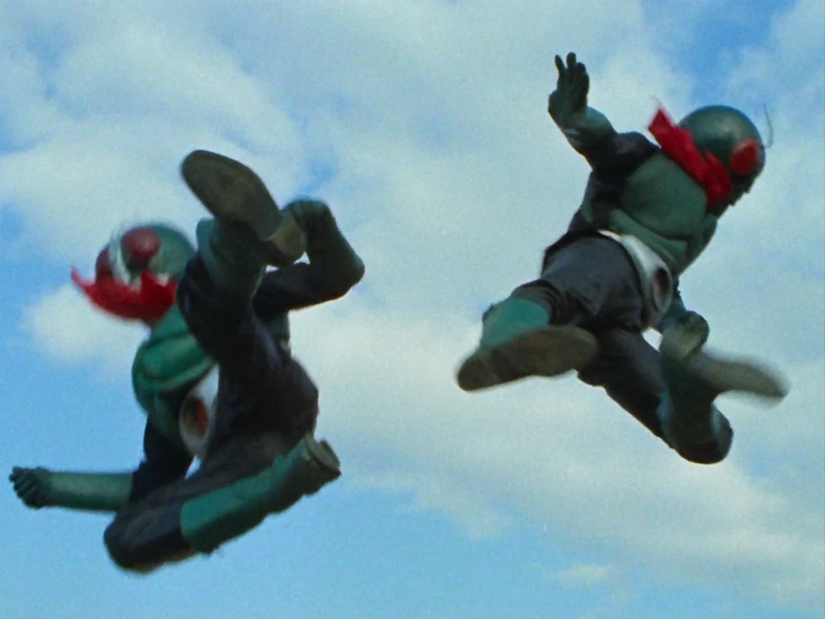 The Rock Monster Unicornos vs. Double Rider Kick | Kamen Rider Wiki ...