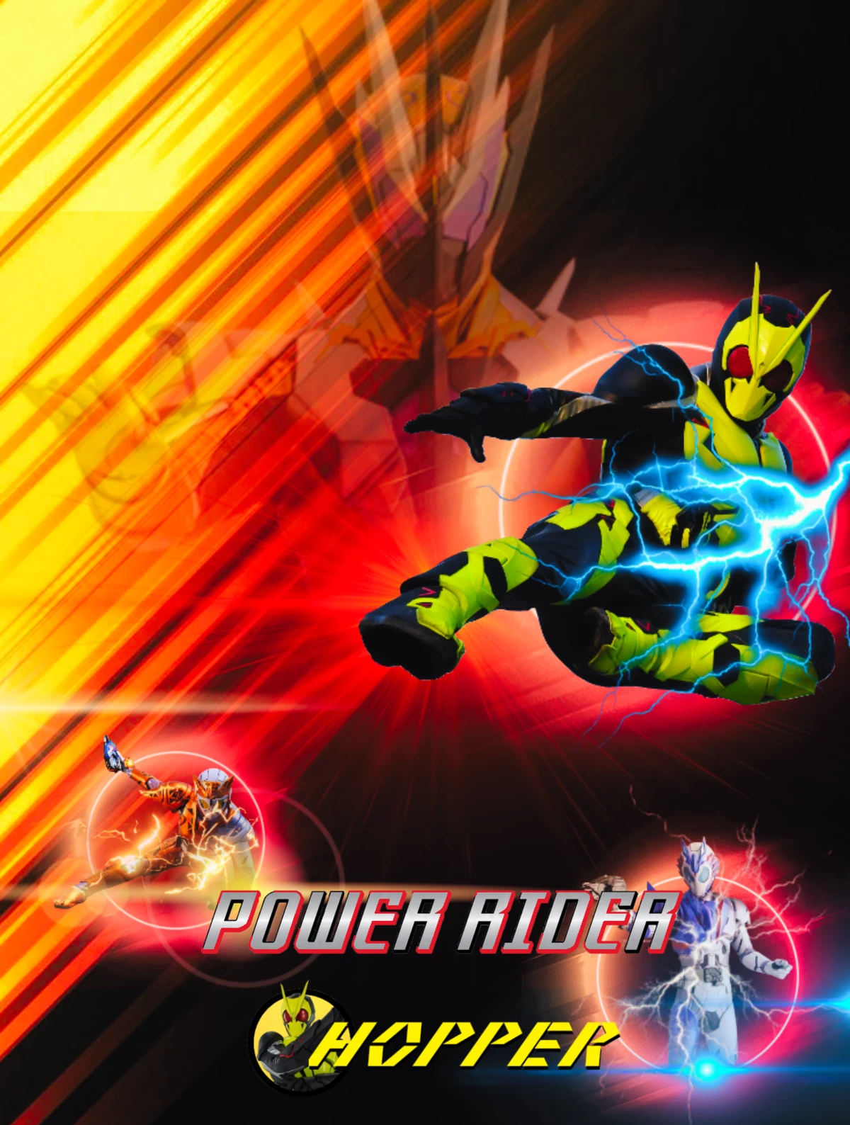 (NinjaCraft's) Power Rider Hopper | Kamen Rider Fan Fiction Wiki | Fandom