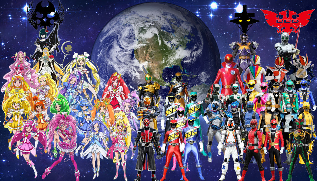 Precure x Kamen Rider x Super Sentai Superhero G | Kamen Rider Fan ... Precure x Kamen Rider x Super Sentai Superhero G | Kamen Rider Fan ...