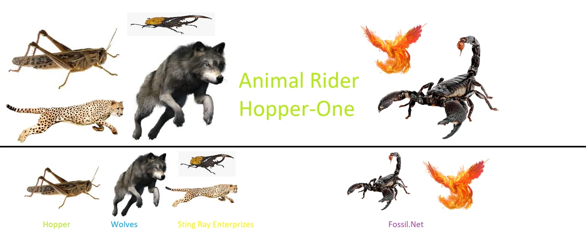 Animal Rider Hopper-One | Kamen Rider Fan Fiction Wiki | Fandom