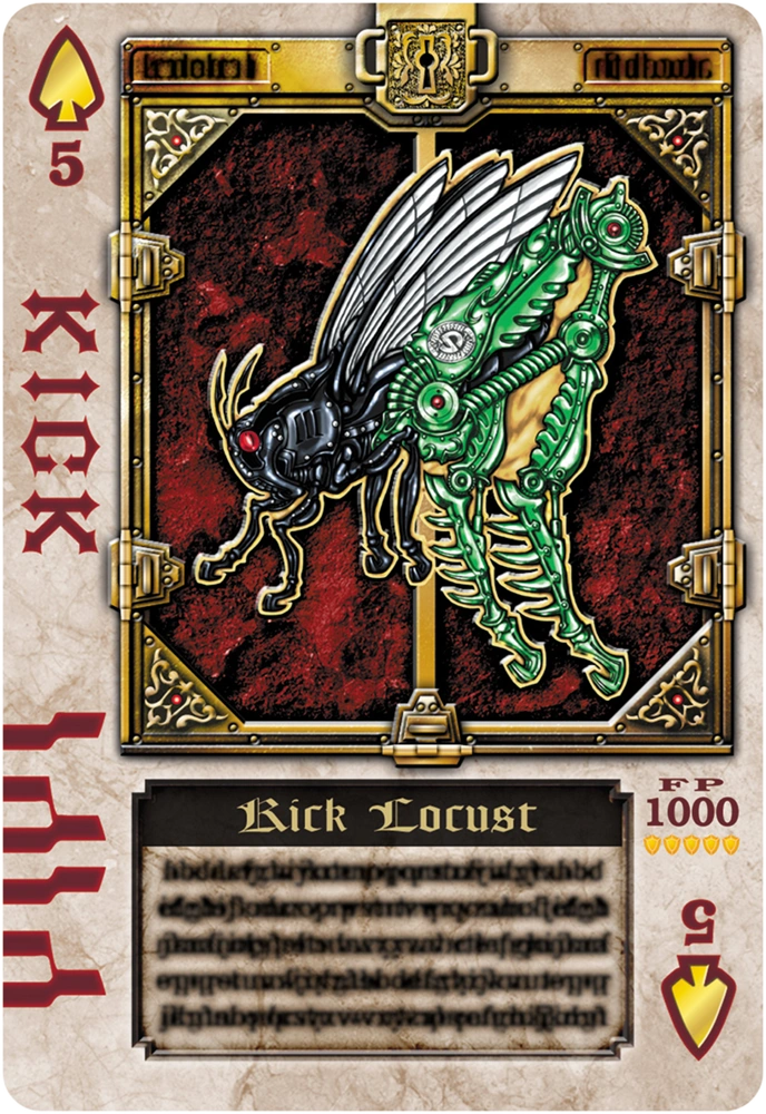 Locust Undead (Spade Warrior) | Kamen Rider Fan Fiction Wiki | Fandom