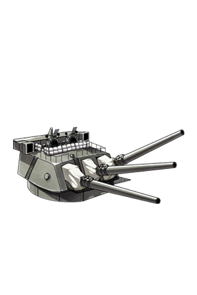 Prototype 41cm Triple Gun Mount | KanColle Wiki | Fandom