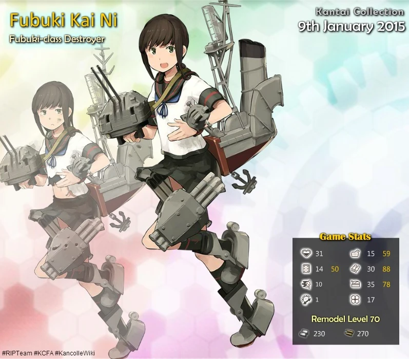 Partials/Updates/2015 January 9th | KanColle Wiki | Fandom