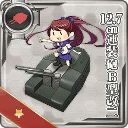 12.7cm Twin Mount Type-B Kai 2 | Wiki Kancolle | Fandom