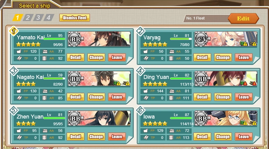 Tutorial: Organize | KanColle Game Enlish guide Wikia | Fandom