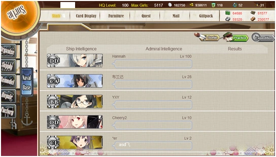 Tutorial: Practice | KanColle Game Enlish guide Wikia | Fandom