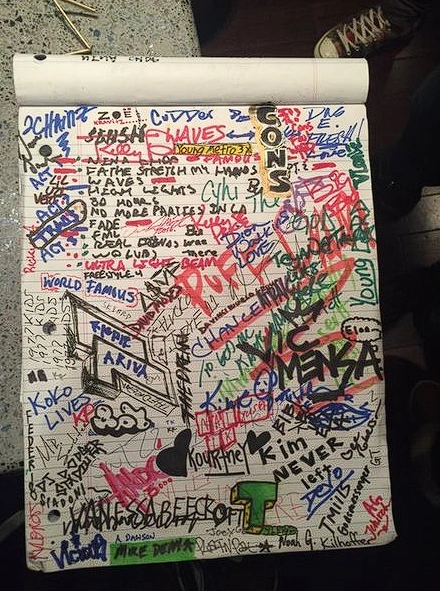 The Life of Pablo studio notepad | Kanye West Wiki | Fandom