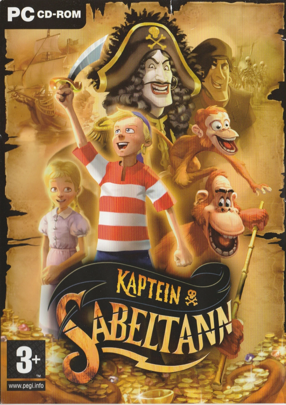 Kaptein Sabeltann (Spill) | Kaptein Sabeltann Wiki | Fandom