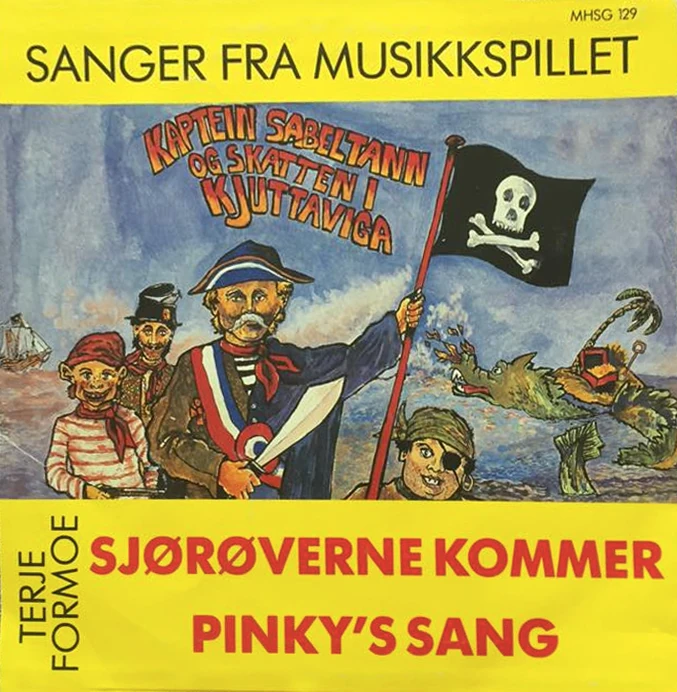 Sanger fra musikkspillet Kaptein Sabeltann og skatten i Kjuttaviga ...