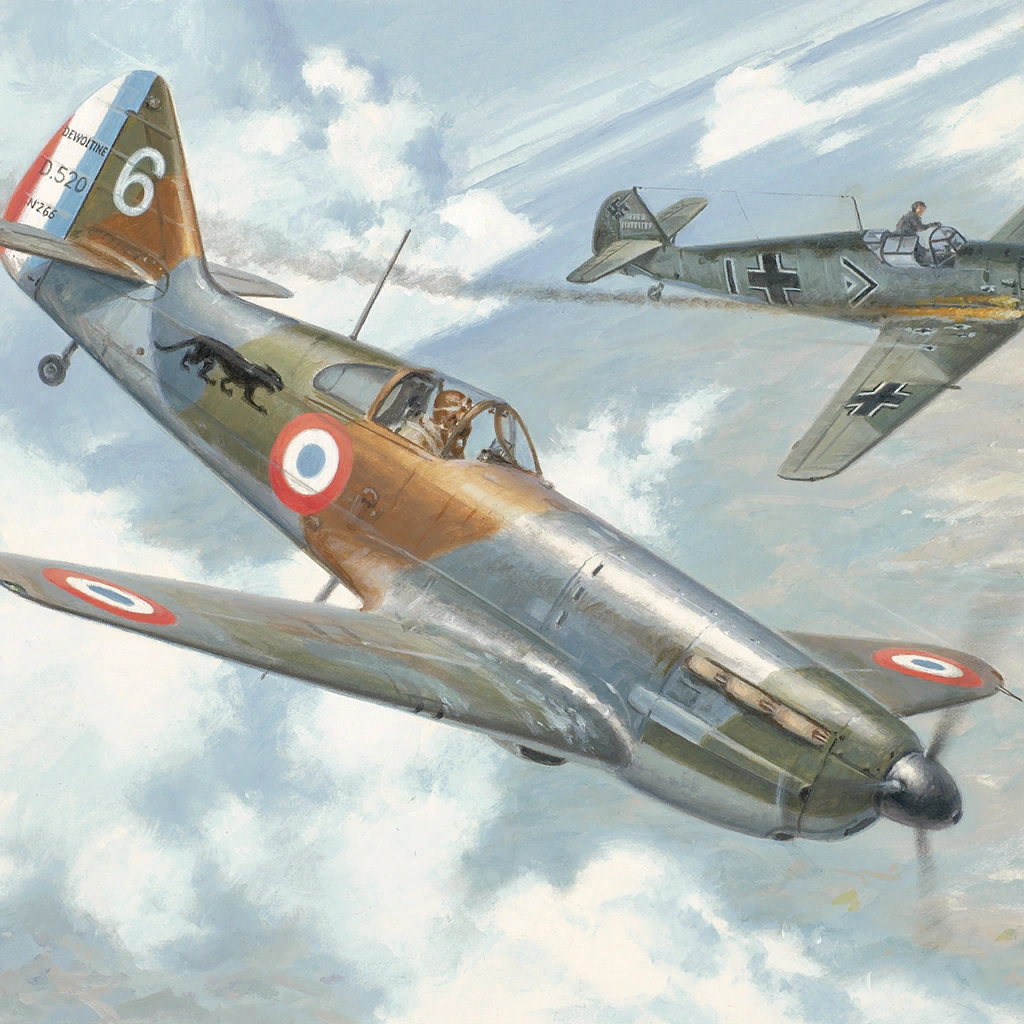 Dewoitine D.520 | Kards - The WWII CCG Wiki | Fandom