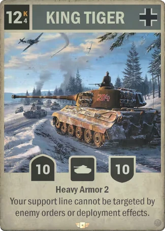 King Tiger | Kards - The WWII CCG Wiki | Fandom