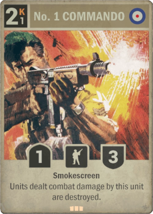 No. 1 Commando | Kards - The WWII CCG Wiki | Fandom