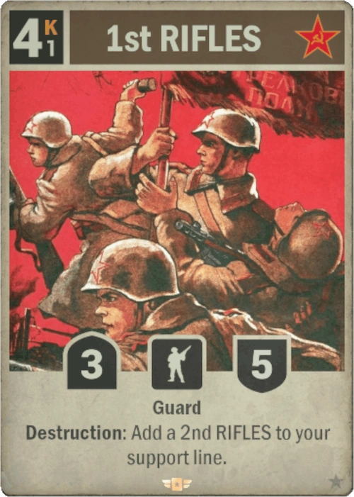 1st Rifles | Kards - The WWII CCG Wiki | Fandom