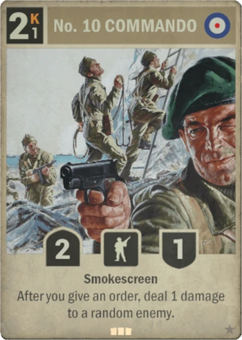 No. 10 Commando | Kards - The WWII CCG Wiki | Fandom
