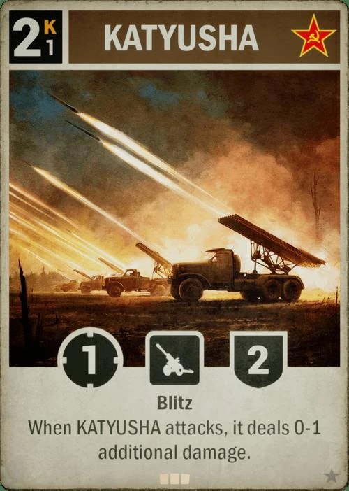 Katyusha | Kards - The WWII CCG Wiki | Fandom