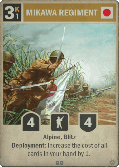 Mikawa Regiment Kards The Wwii Ccg Wiki Fandom