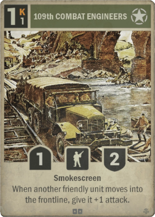 109th Combat Engineers | Kards - The WWII CCG Wiki | Fandom