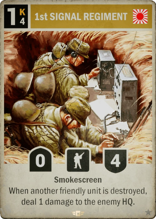 1st Signal Regiment | Kards - The WWII CCG Wiki | Fandom