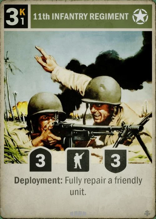 11th Infantry Regiment | Kards - The WWII CCG Wiki | Fandom