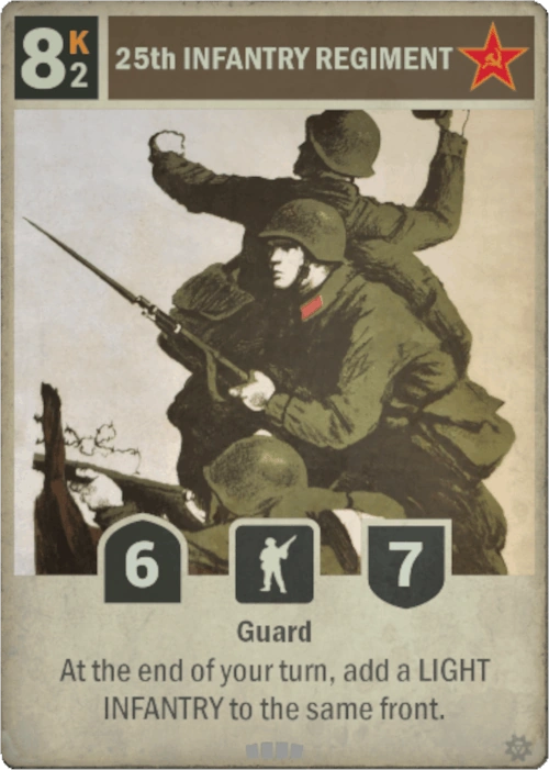 25th Infantry Regiment | Kards - The WWII CCG Wiki | Fandom